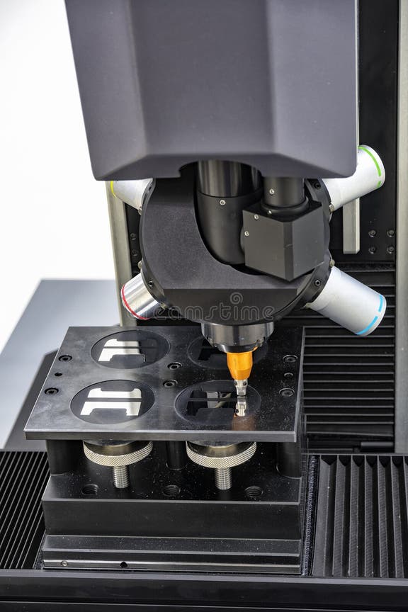 Sample test for hardness stock image. Image of alloy - 108264157