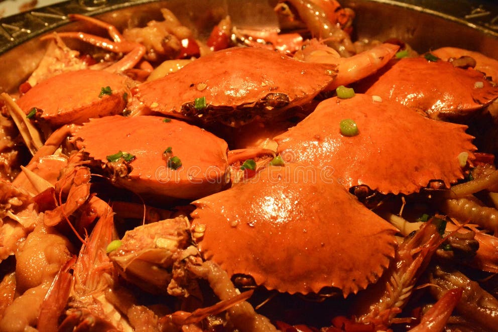 Hardshell crab pot stock image. Image of crabs, produce - 283723953