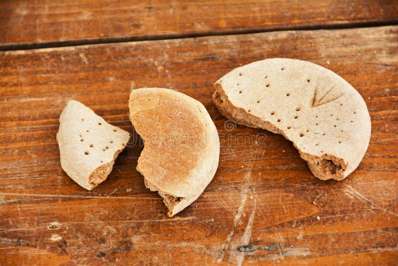 Hardtack or Hard Tack is a Simple Type of Biscuit. Stock Photo - Image ...