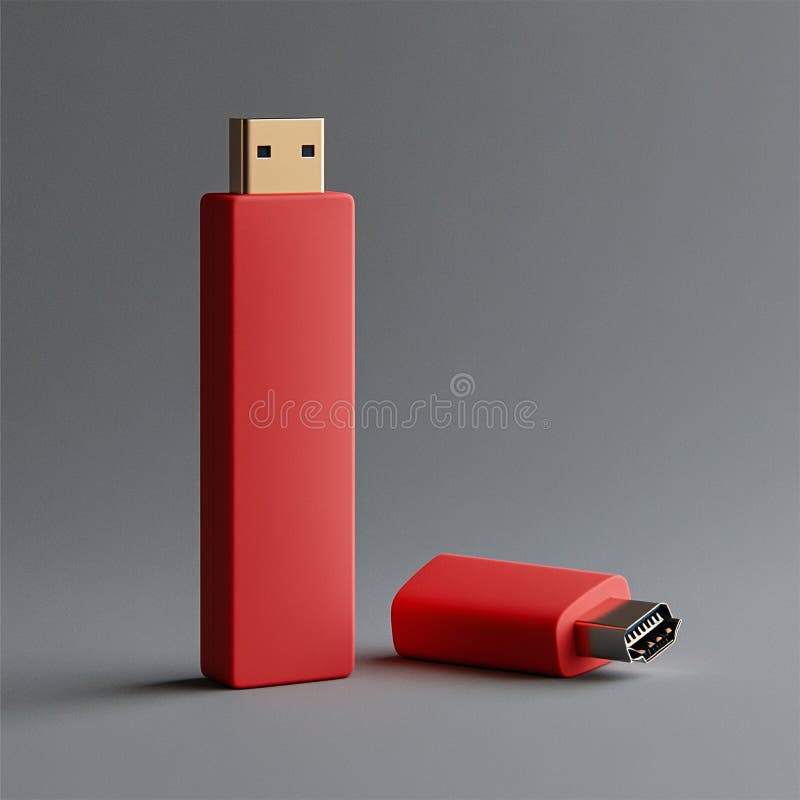 Hardware Based Pendrive Mock Up for Electronics Showcasing Sleek Pen ...