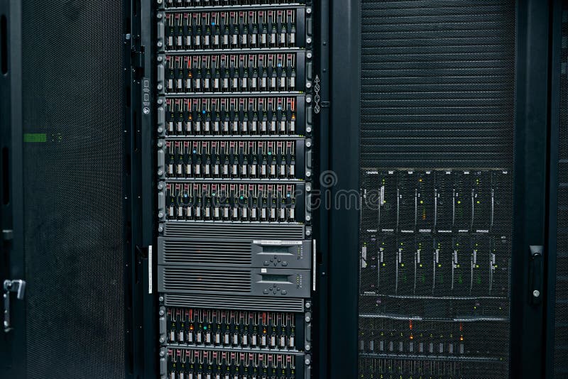 The Hardware Behind a Solid Computer Network. Industrial Computers in a ...