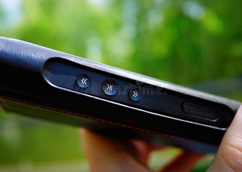 Hardware Buttons of Hifi Audio Player Backdrop Stock Photo - Image of ...