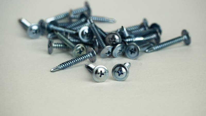 Hardware for Construction and Repair Stock Image - Image of white ...