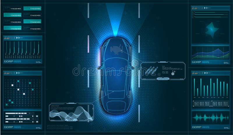 Hardware Diagnostics Condition of Car, Scanning, Test, Monitoring ...