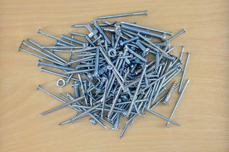 Hardware Fasteners stock photo. Image of male, gadgeteering - 46366074