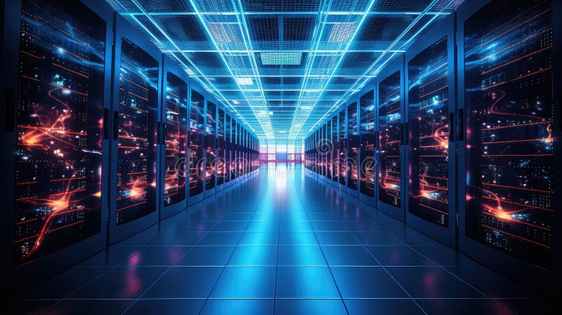 Hardware Information and Communication Technology Stock Illustration ...