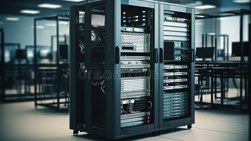 Hardware Information Technology Server Stock Illustration ...