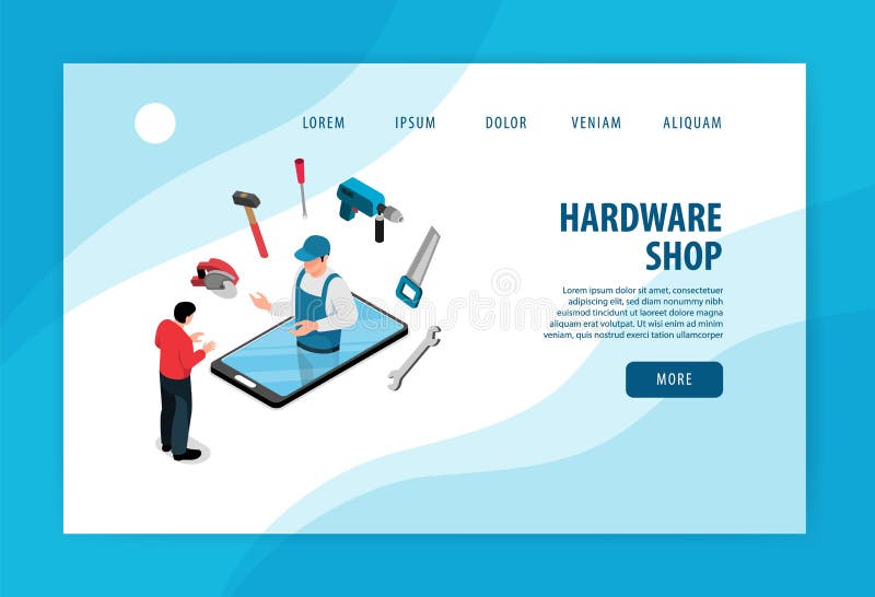 Hardware Store Banner Building Tools Stock Illustrations – 94 Hardware ...