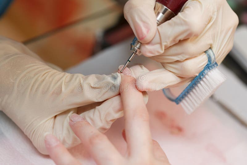 Hardware manicure. stock image. Image of elegance, female - 71596931