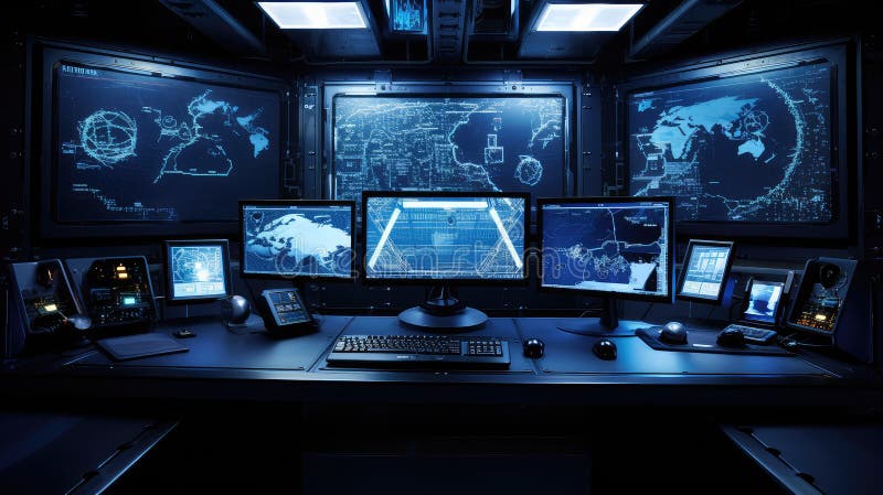 Hardware navy computer stock illustration. Illustration of system ...