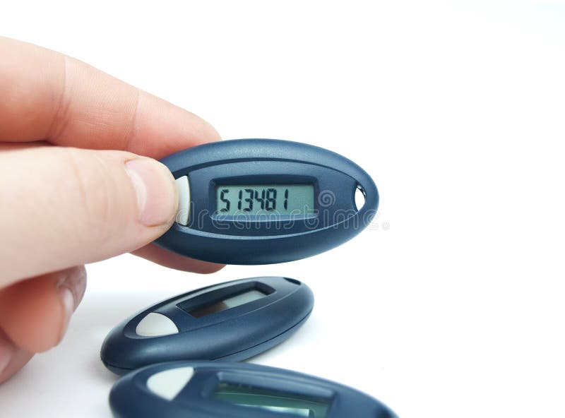 Hardware One-time Password Generator Stock Image - Image of clipping ...