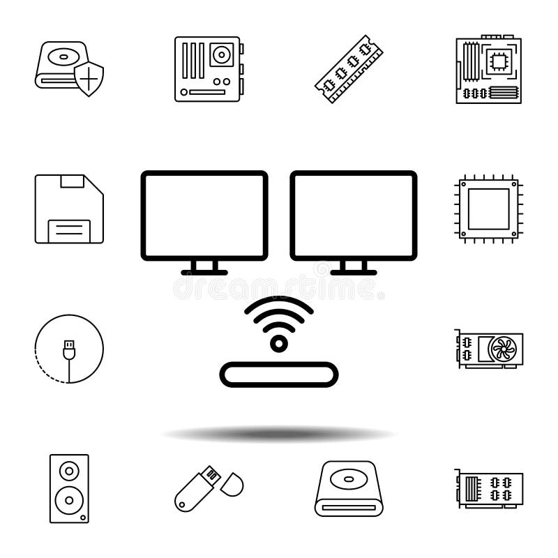 Lan Cloud Outline Stock Illustrations – 529 Lan Cloud Outline Stock Illustrations, Vectors ...