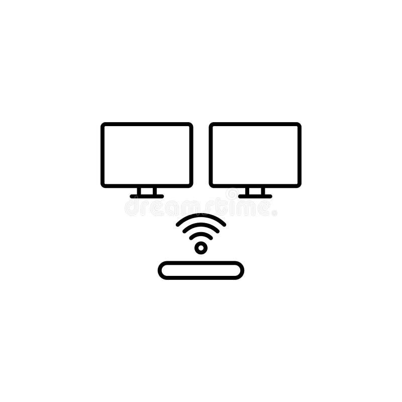 Lan Cloud Outline Stock Illustrations – 529 Lan Cloud Outline Stock ...