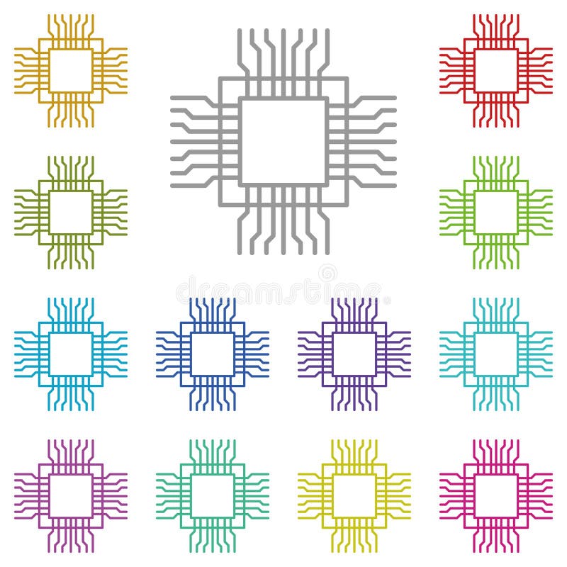 Tech Hardware Simple Icons Stock Illustrations – 909 Tech Hardware Simple Icons Stock ...