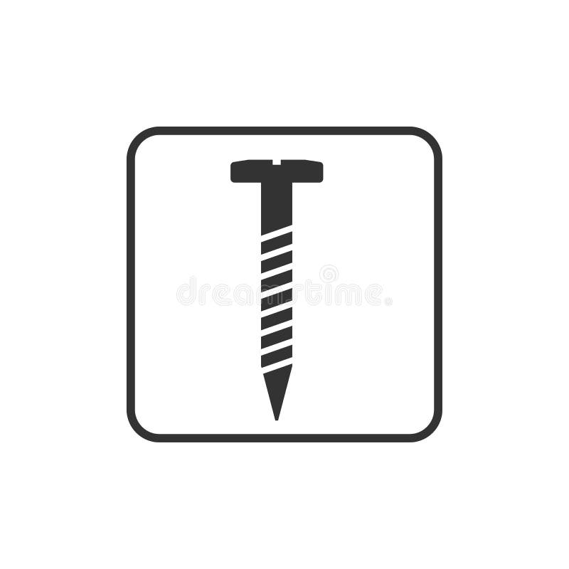 Hardware, Icon. Vector Illustration, Flat Design Stock Illustration ...