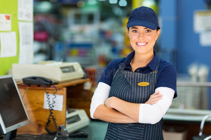 Hardware store cashier stock photo. Image of cashier - 41251932