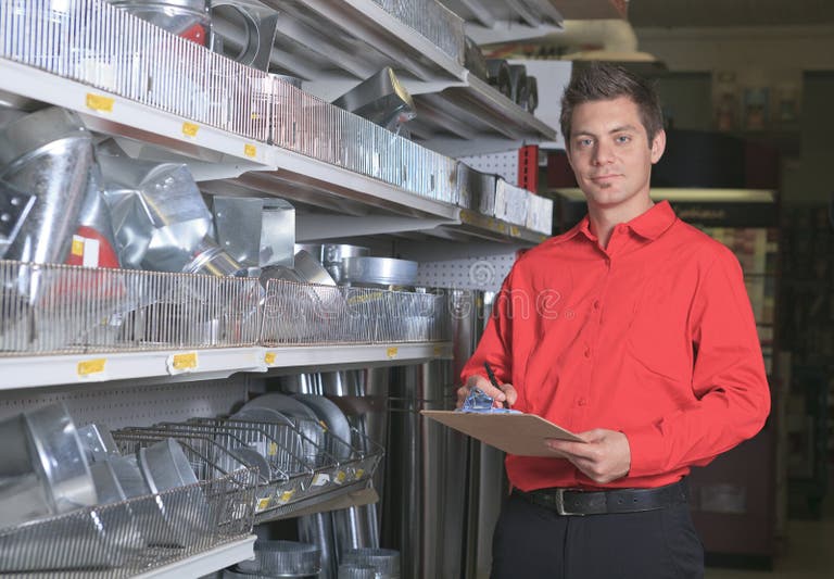 Hardware store employee stock image. Image of owner, store - 51247731