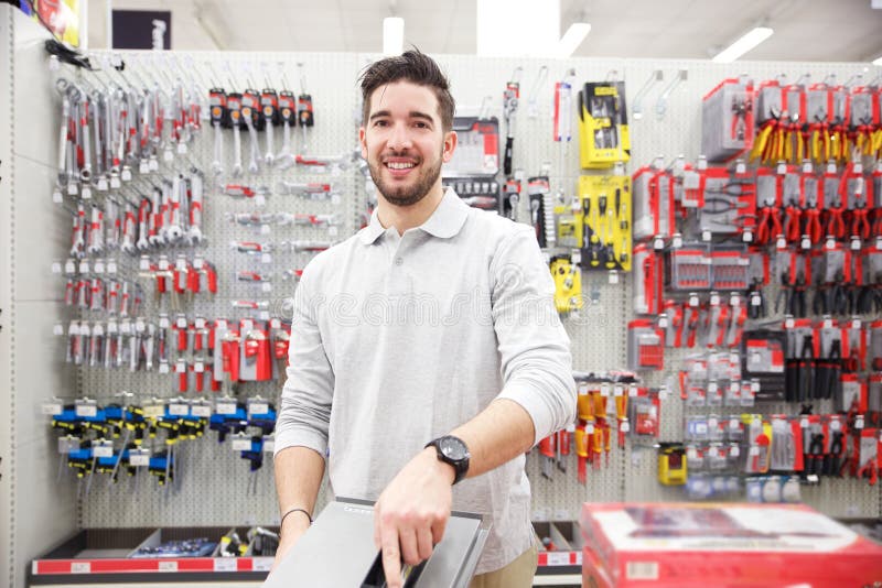 Hardware store stock image. Image of paint, beauty, male - 71861871