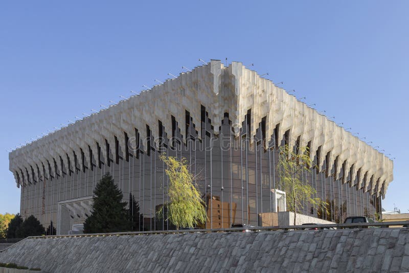 Hardware Studio Complex of Television in Almaty Stock Image - Image of ...