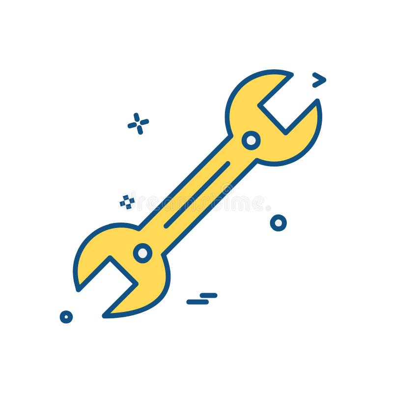 Hardware Tools Icon Design Vector Stock Vector - Illustration of ...