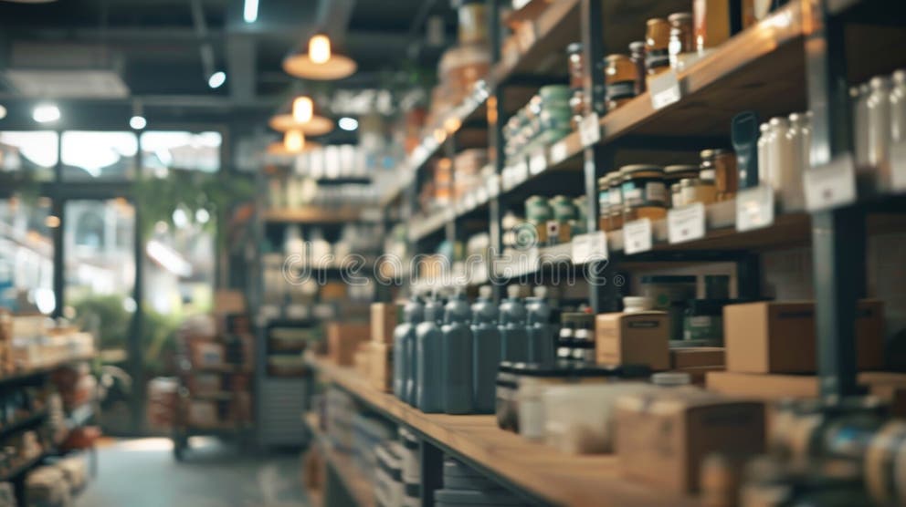 Hardware Tools Section with Blurry Background and Modern Layout Stock ...