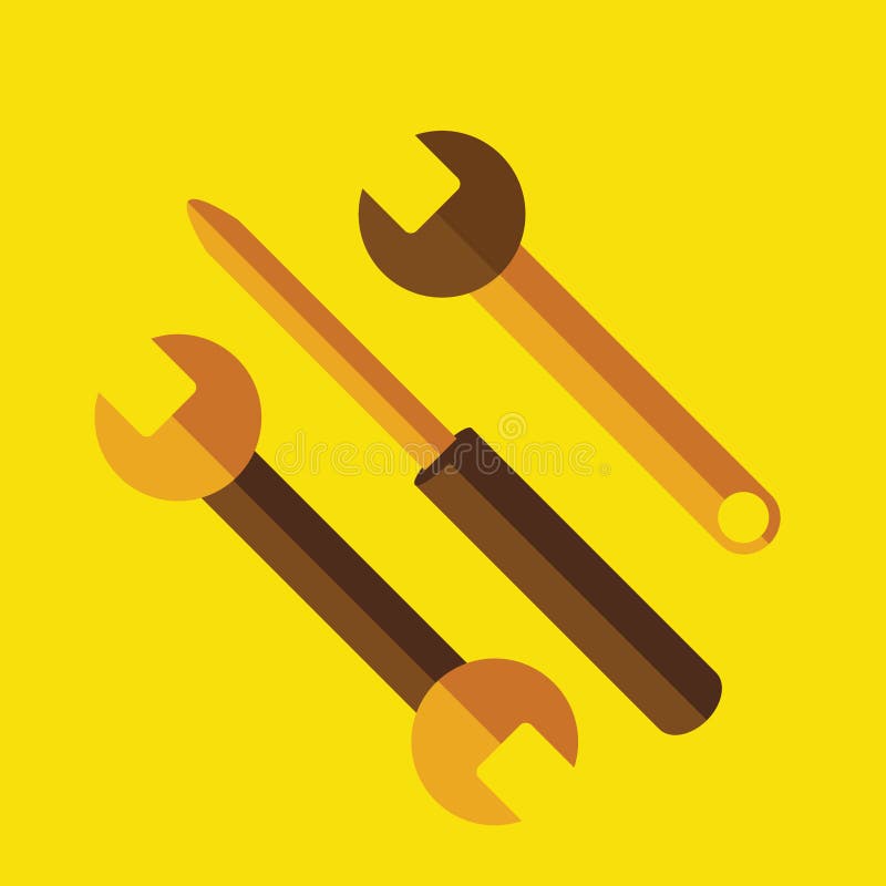 Hardware Tools. Vector Illustration Decorative Design Stock Vector ...
