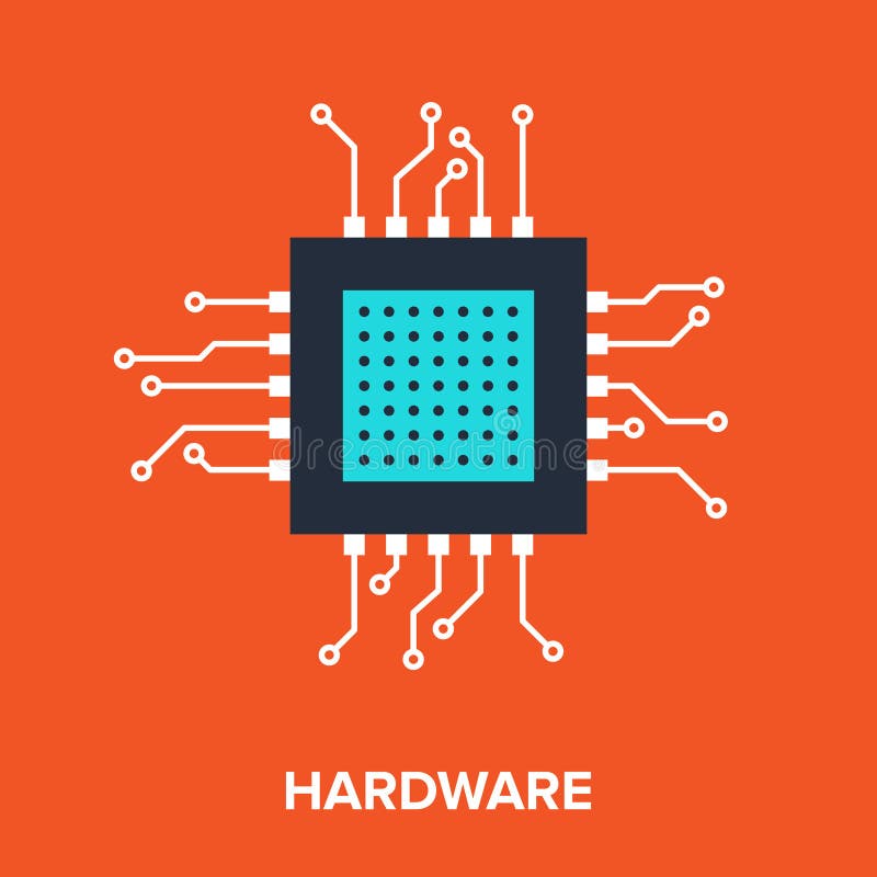 Hardware Vector Illustration Concept Stock Vector - Illustration of ...