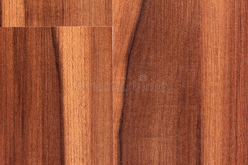 Natural Red Mahogany Wood Texture Background. Veneer Surface for ...