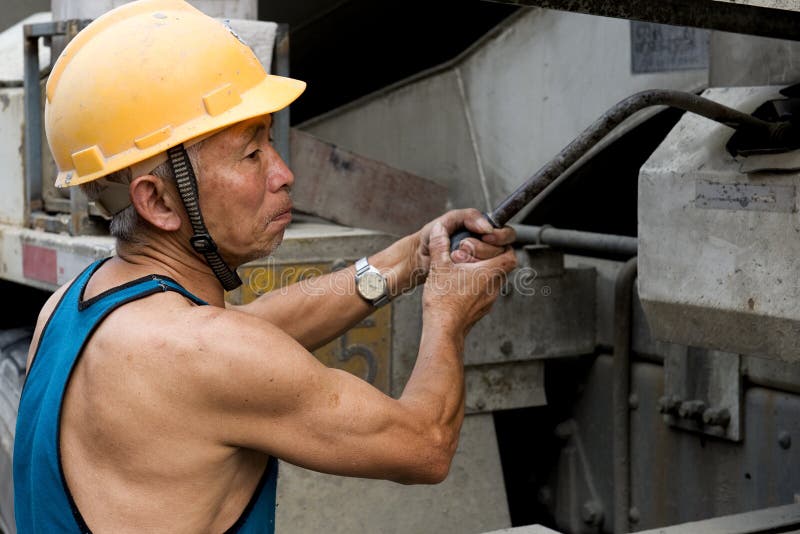 Hardworking laborer stock image. Image of male, workman - 22206939
