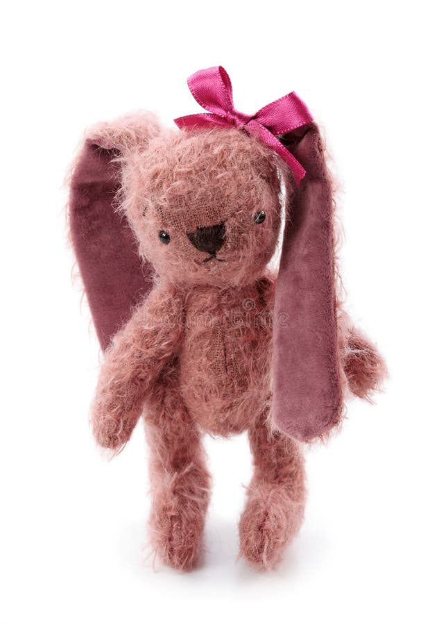 Bunny stock photo. Image of bunny, pink, cuddly, stuffed - 1991254