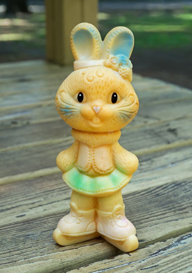 Rubber toy rabbit stock image. Image of characters, hare - 58608903