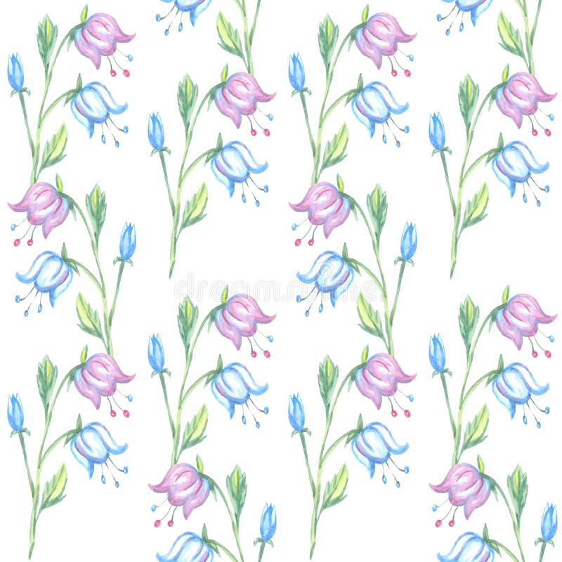Harebell Flower Stock Illustrations – 1,217 Harebell Flower Stock ...