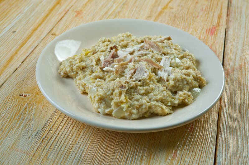 Hareesh stock image. Image of butter, cinnamon, chicken - 85207851