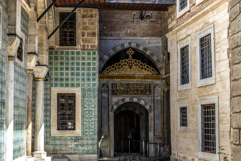 Harem Area Inside of the Topkapi Palace in Istanbul, Turkey Stock Image ...