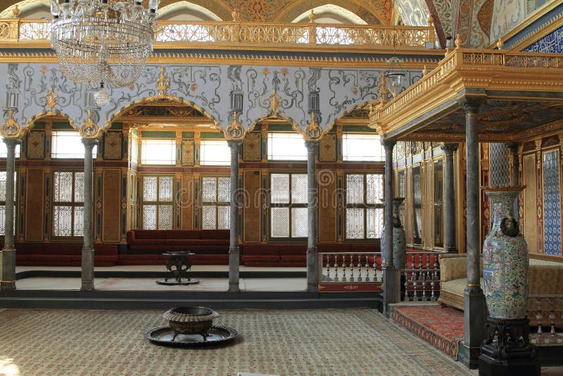 Harem in Topkapi-Paleis in Istanboel Redactionele Stock Afbeelding ...