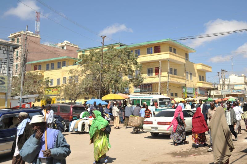 Hargeisa is a City in Somalia Editorial Stock Photo - Image of building ...