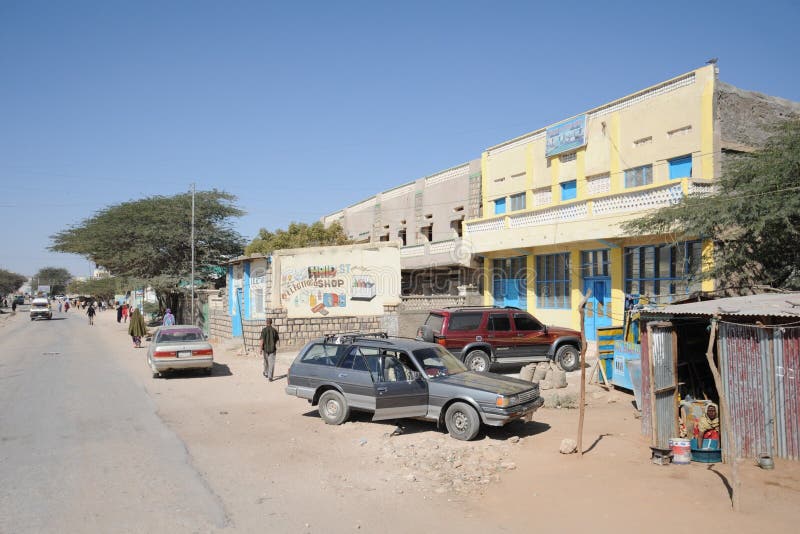 Hargeysa Ist Eine Stadt in Somalia Redaktionelles Stockbild - Bild von ...