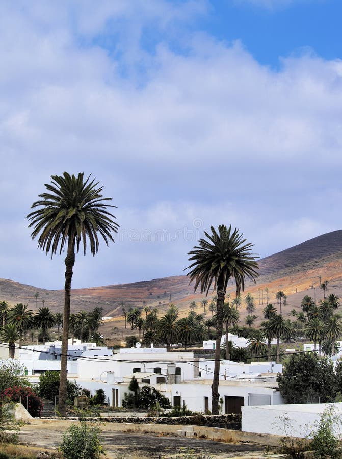 Haria, Lanzarote imagen de archivo. Imagen de isla, campo - 32719553