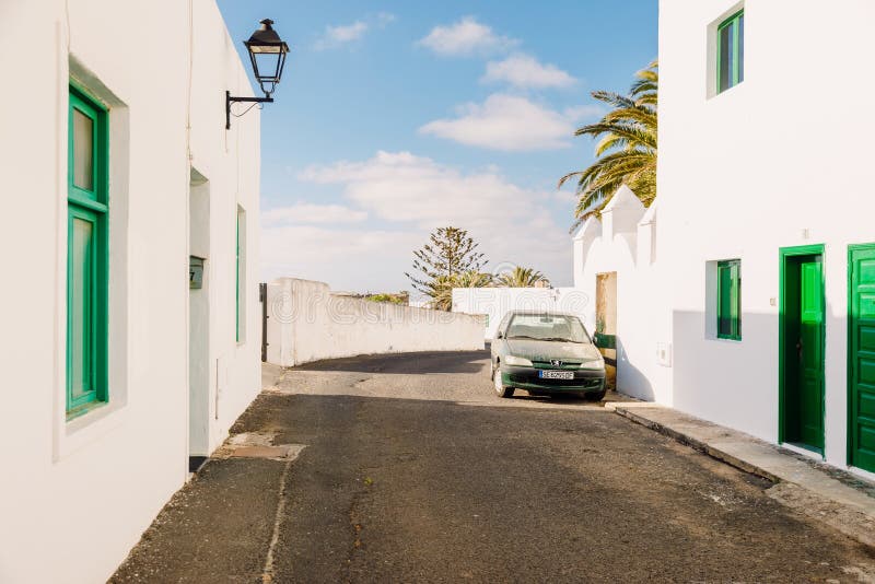 City of Haria and it`s Surrounding Nature, Lanzarote, Canary Islands ...