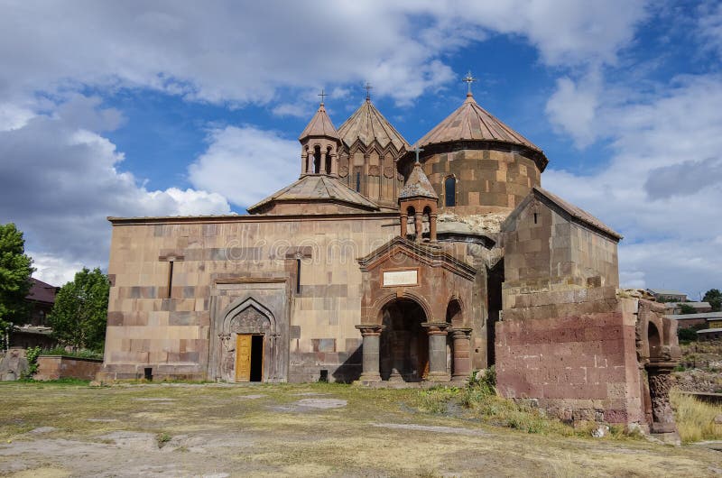 Harichavank Monastery in Shirak Province Stock Image - Image of ...