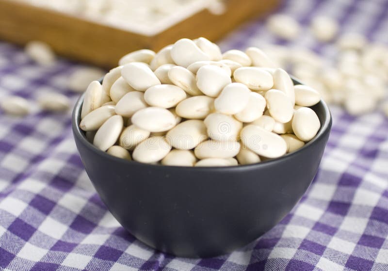 Haricot bean stock image. Image of organic, heap, cannellini - 17710873