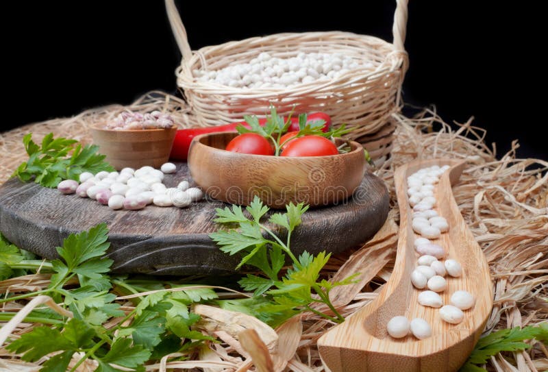 Haricot image stock. Image du criqué, fromage, noisette - 253086047