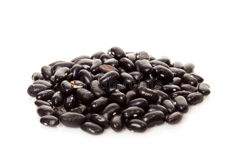 Haricot noir sec image stock. Image du noir, haricot - 20199333