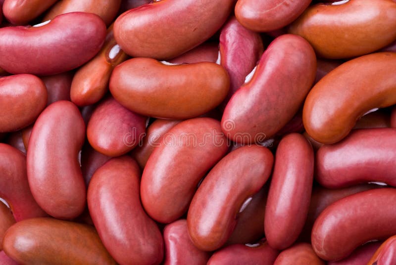 Haricots rouges macro photo stock. Image du légumineuse - 8301978