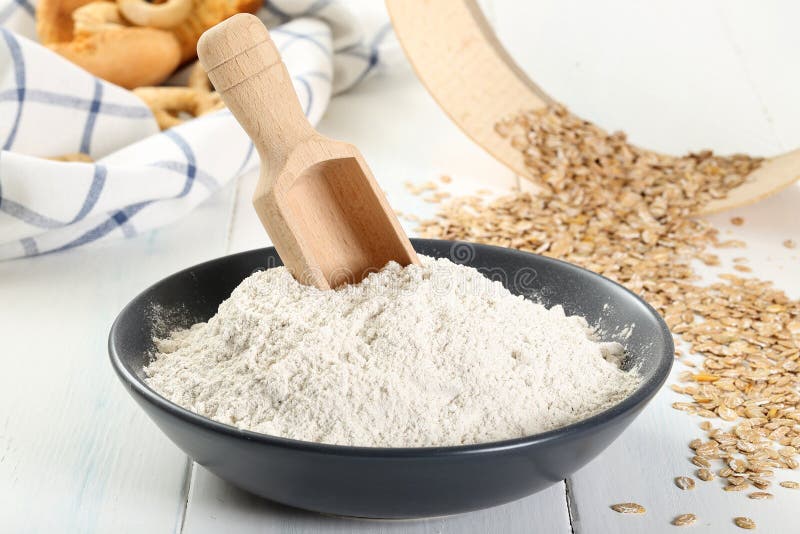 Harina de Rye imagen de archivo. Imagen de cierre, completo - 40314841