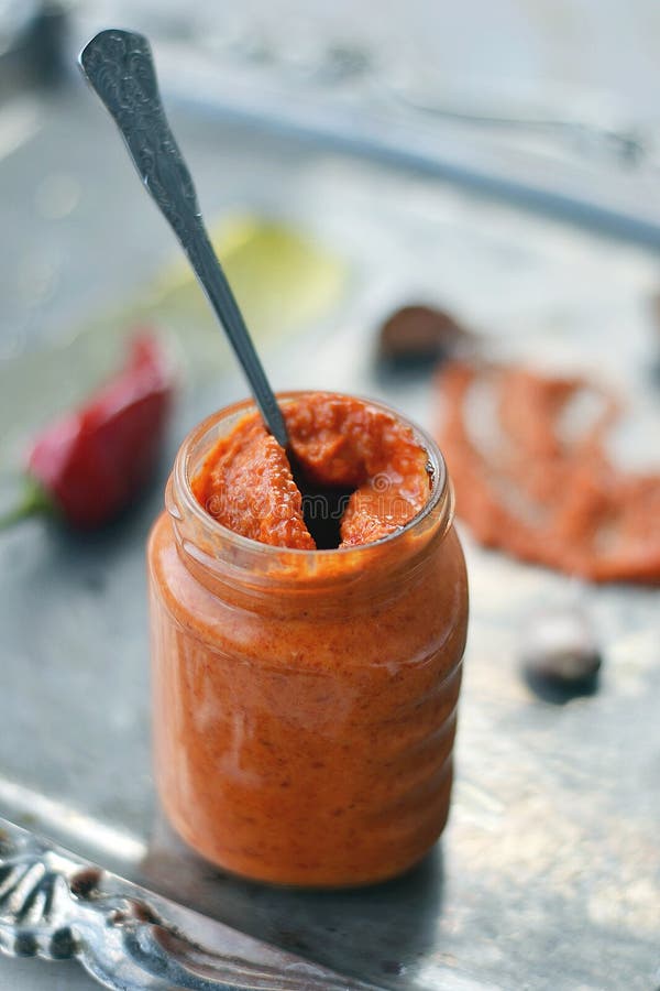 Harissa. stock photo. Image of ingredient, pepper, harissa - 34257230