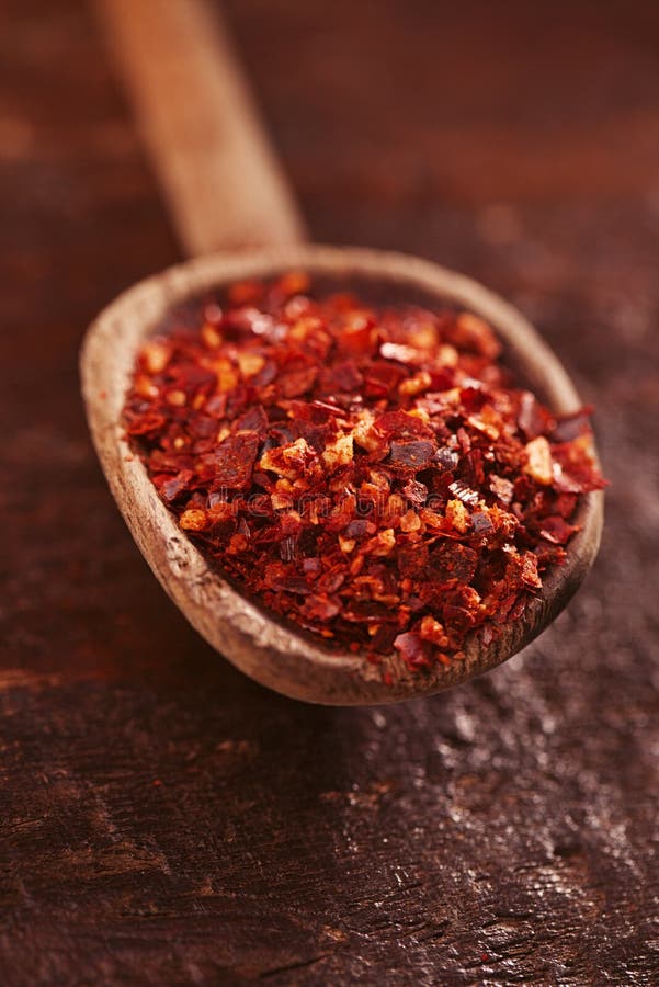 Harissa Spice Mix - Morrocan Red Hot Chilles Mixed Stock Photo - Image ...