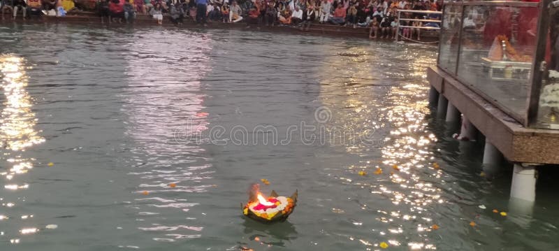Harkipaudi Tower House in Haridwar,Uttrakhand, India Editorial Stock ...