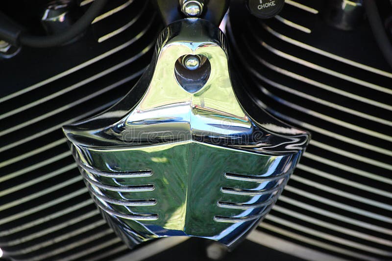 Harley Davidson Air Cleaner Editorial Photo - Image of cooling, edges ...