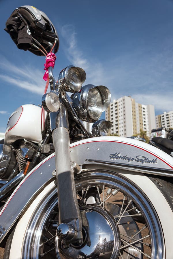 Harley-Davidson Heritage Softail Motorcycle, Featuring the Triple ...